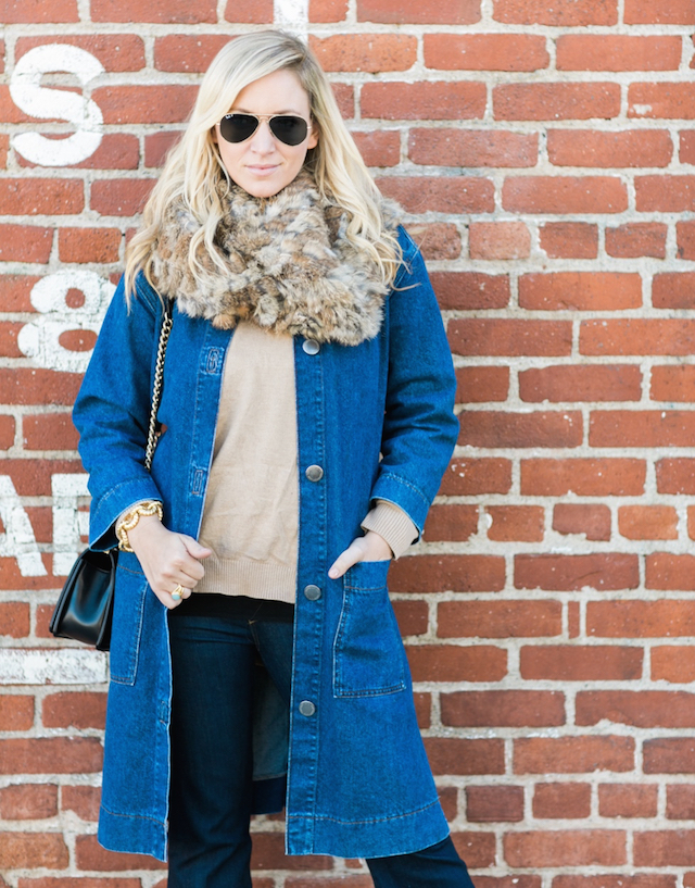 Cozy Denim on Denim - My Style Diaries